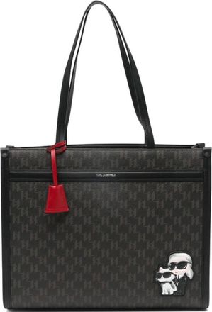 Karl Lagerfeld Femme, Sacs, Brun, Taille: ONE Size Tote Bag