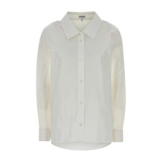 Loewe Damen, Blusen & Hemden, Wei&szlig;, SGr&ouml;&szlig;e