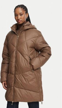 Fracomina Winterjacke FR26WC3017O46401 Braun Regular Fit