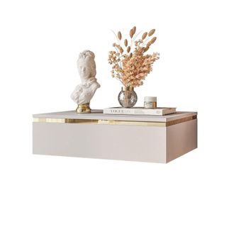 Lukmebel Aurora h&auml;ngender Nachttisch Kaschmir