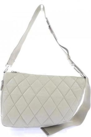 Burberry Sac bandouli&egrave;re Shield Quilted Pre-owned - Femme - Pre-owned - Gris - Taille: ONE Size