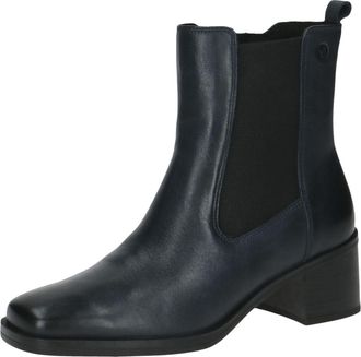 Caprice Damen Stiefeletten mit Absatz Elegant Kleiner Absatz, Blau (Ocean Nappa), 40.5 EU