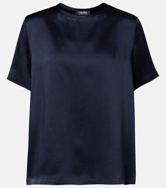 Max Mara T-shirt en satin