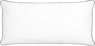 Beliani Beliani - Oreiller Moelleux Souple en Coton Ciré Ultra Doux 40 x 80 cm pour Soutien Optimal de la Tête Matières de Qualité