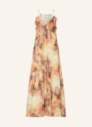 Isabel Marant Marant &Eacute;toile Kleid Vasmila Mit Volants beige