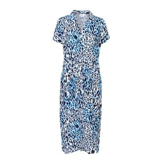 Saint Tropez Blanca Hemdkleid - - Dresses - Damen - Blau - M