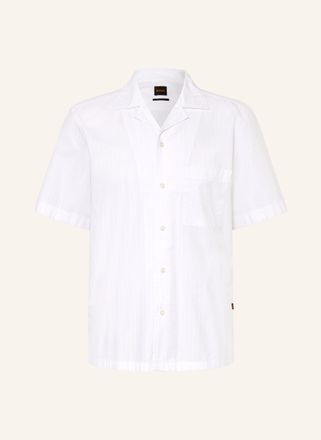 HUGO BOSS Resorthemd Rayer Regular Fit weiss