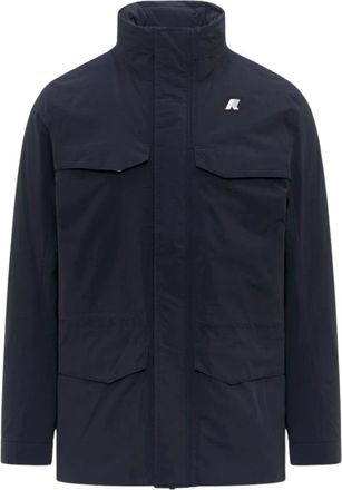 K-Way Homme, Vestes, Bleu, Taille: M Manuel Warm Ottoman