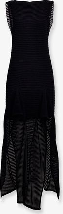 Alaia Ladder cotton blend dress - ALAIA - gender_Woman