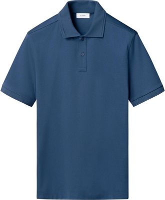 Eton Softes und Glattes Poloshirt in Interlock Jersey-Qualit&auml;t in