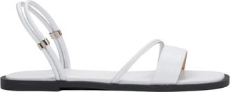 Estro & Luminara Femme, Chaussures, Blanc, Taille: 39 EU Sandales L&eacute;g&egrave;res &agrave; Fines Lani&egrave;res
