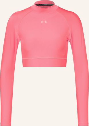 Under Armour Cropped-Funktionsshirt Heatgear pink