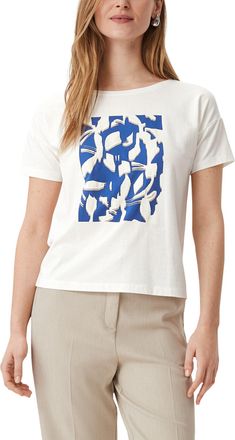 Comma T-Shirt mit Front-Print