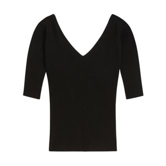 Max Mara Damen, Strickwaren, Schwarzk, SGr&ouml;&szlig;e