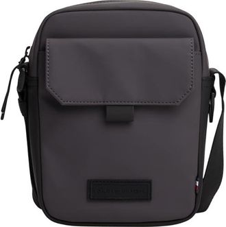 Tommy Hilfiger Th Seasonal Mini Reporter Am0am13645, Crossover Homme, Grey (Charcoal Gray), Taille Unique