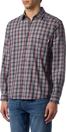 s.Oliver Hemd Langarm kariert, Regular Fit