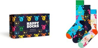 Happy Socks Unisex 3-Pack Mixed Dog Gift Set Socken, XDOG08-0150 Geschenkset für gemischte Hunde, 7-11 (3er Pack)