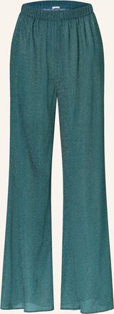 Os&eacute;ree Marlenehose Lumiere Mit Glitzergarn blau