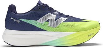 New Balance Herren FuelCell SuperComp Elite v5 in Violett/Gr&uuml;n, Synthetik, Gr&ouml;&szlig;e 40.5