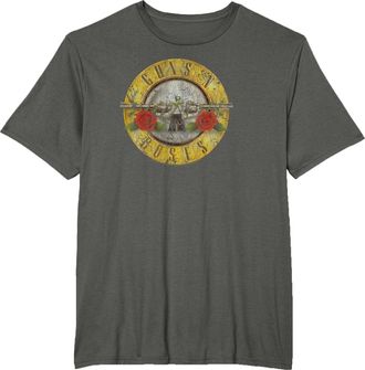 Guns n' Roses Vintage Bullet Logo Rock Music Band T-Shirt