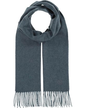 Bugatti Herren Schal einfarbig - 30 x 180 cm - weicher Winterschal für kalte Tage