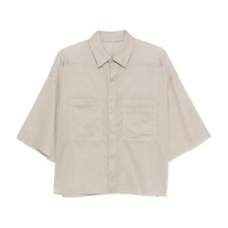 Rick Owens Damen, Blusen & Hemden, Beige, SGr&ouml;&szlig;e