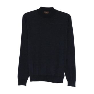 Zanone Herren, Strickwaren, Blau, 2XLGr&ouml;&szlig;e