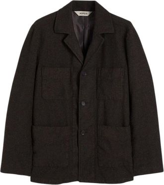 Aspesi Homme, Vestes, Brun, Taille: S Veste Fandango Wint