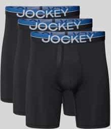 Jockey Slim Fit Slips mit Logo-Stitching im 3er-Pack
