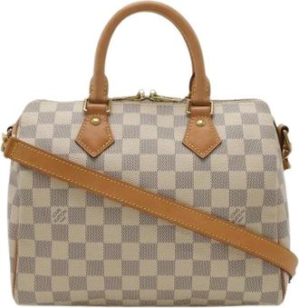 Louis Vuitton Sac bandouli&egrave;re vintage Pre-owned en toile - Femme - Pre-owned - Beige - Taille: ONE Size