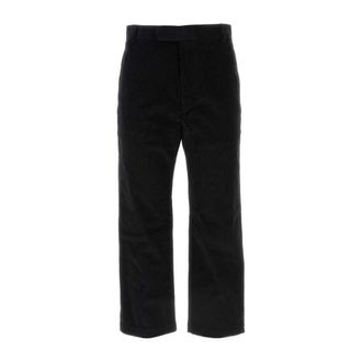 Thom Browne Cordhose Schwarz - - Trousers - Herren - Schwarzk - L