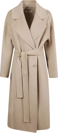 Max Mara Femme, Manteaux, Beige, Taille: 34 FR Manteau Heller