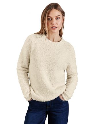 Street One Damen Pullover mit Effektgarn