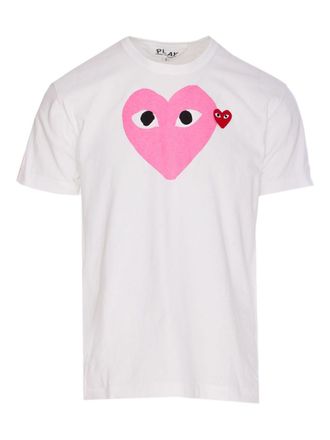Comme Des Gar&ccedil;ons Comme Des Garcons Logo Cotton T Shirt