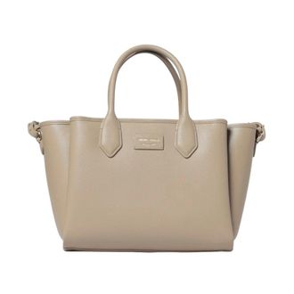 Emporio Armani Mittelgro&szlig;e Shopper-Tasche mit Palmellato-Finish - - Bags - Damen - Beige - ONE SIZE