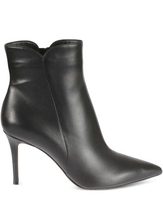 Gianvito Rossi Stiefeletten mit spitzer Kappe - Schwarz