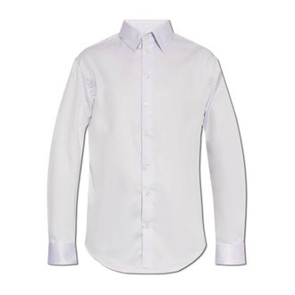 Emporio Armani Homme, Chemises, Violet, Taille: XS Chemise Classique