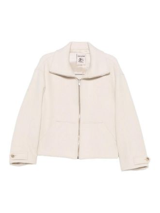 Semicouture Manteau Au Genou - Beige