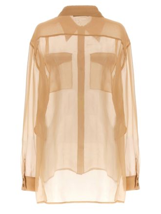 Alberta Ferretti Silk Chiffon Shirt
