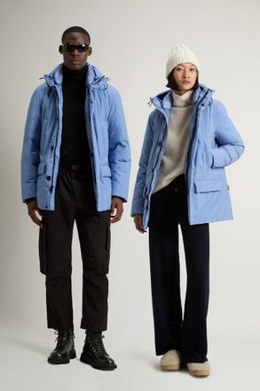 Woolrich Unisex Cloud Arctic Parka mit Kapuze Blau Größe XXS