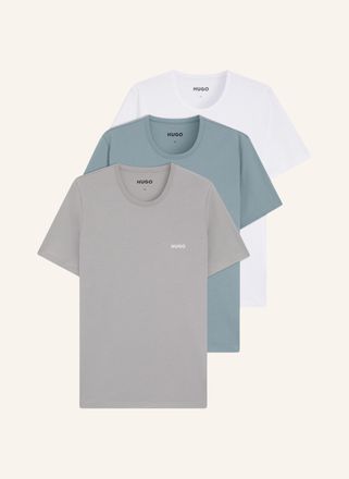 HUGO BOSS Hugo 3er-Pack T-Shirts T-Shirt Rn Triplet P Regular Fit schwarz