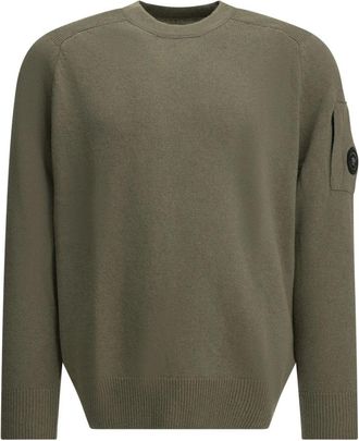 C.P. Company Lens Rundhals-Pullover - - Knitwear - Herren - Grau - XL