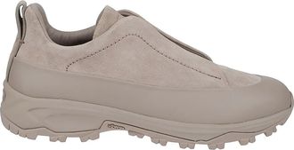 Ermenegildo Zegna Low-Top Sneaker - Triple Stitch Monte Low Top Sneakers Brown - Gr. UK_7_5 - in Braun - für Damen