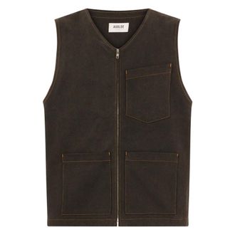 A Gold E Homme, Vestes, Brun, Taille: 40 FR Ogden Vest