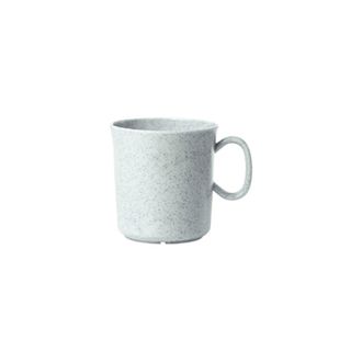 WACA 1768 Mucke Henkelbechher Tasse aus Kunststoff 400 ml Dm 85 mm, Farbe:granit