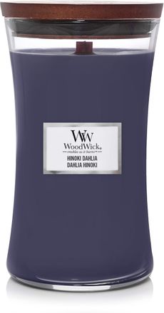 Woodwick Duftkerze Large Hinoki Dahlia - 18 cm/ø 10 cm