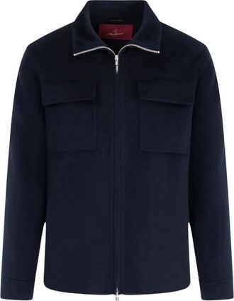 Montecore Homme, Vestes, Bleu, Taille: XL Surchemise