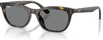 Ray-Ban Rb4474d Sonnenbrillen Havana Fassung Grau Glas 54-18
