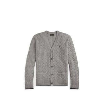 Polo Ralph Lauren Weste aus Wolle und Kaschmir - Grau