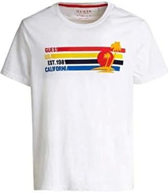 Guess Homme, Tops, Blanc, Taille: M T-Shirt California